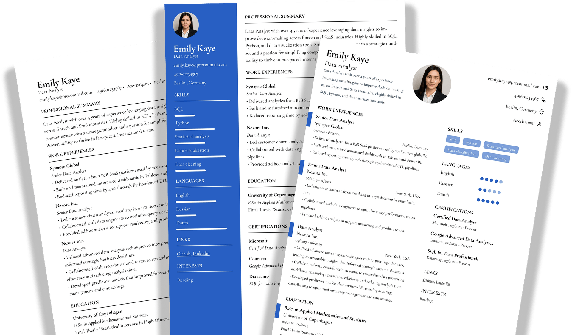 Resume Builder | Build Your Perfect Resume